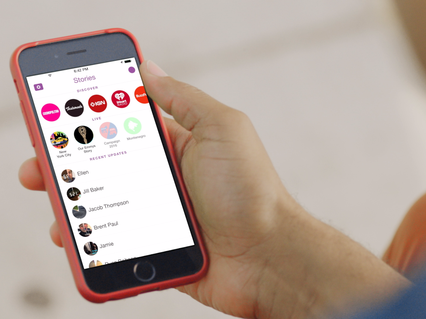 Snapchat se réinvente avec une nouvelle interface - Meilleur Mobile