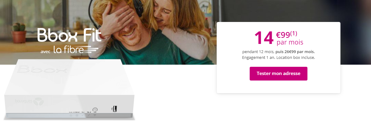 Bon plan : la Bbox Fit Fibre à 14.99 euros par mois durant un an - Meilleur Mobile